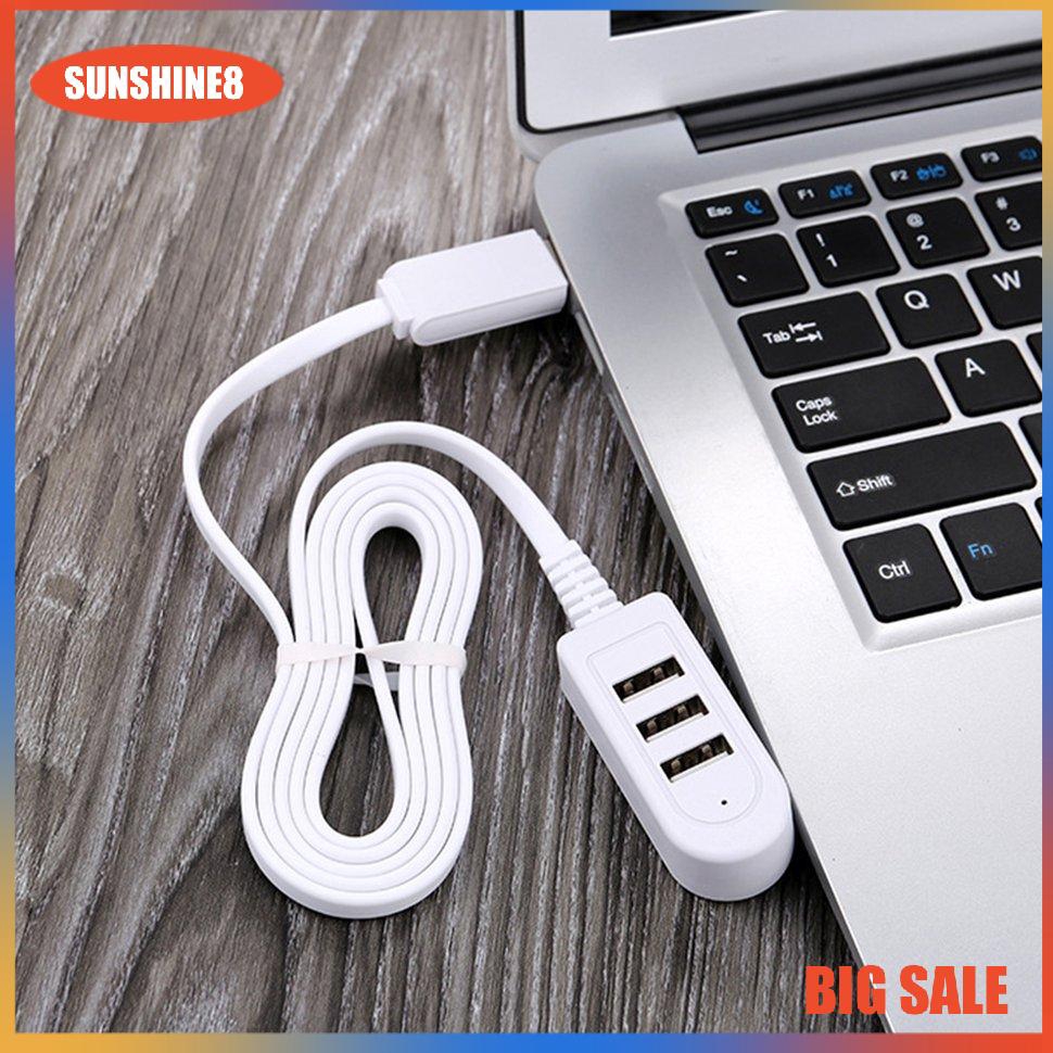 Usb Splitter 3usb Multifunction 3a Charger Converter Extension Line Hub ...