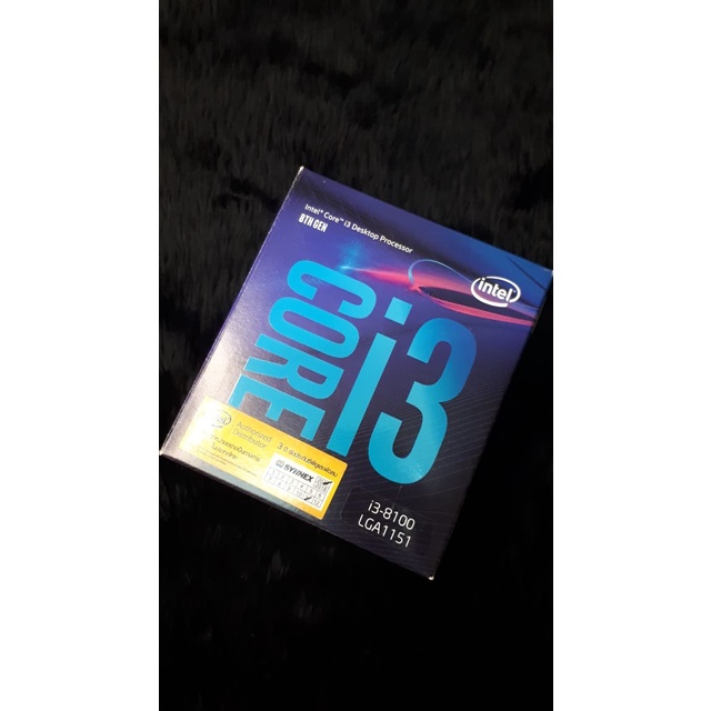 CPU (ซีพียู) 1151 INTEL CORE I3-8100 3.6 GHz | Shopee Thailand