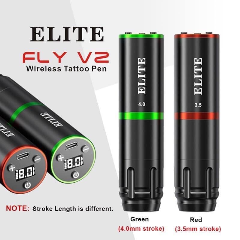 เครื่องสักไร้สาย ELITE FLY-V2 Wireless Tattoo Pen Machine | Shopee Thailand