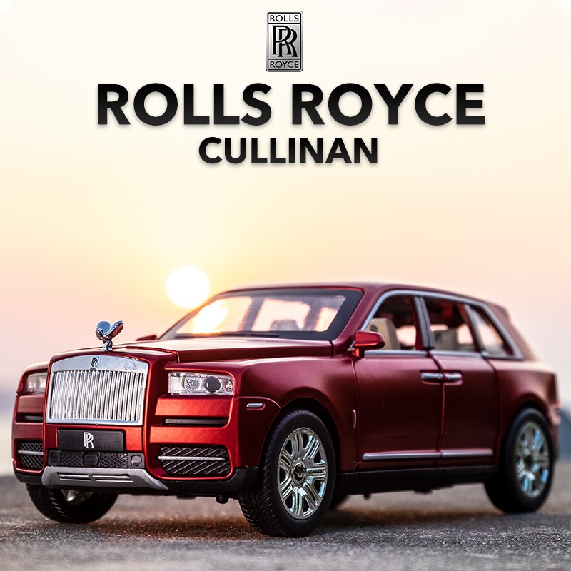 124 ROLLS ROYCE CULLINAN Car Models Alloy Diecast Toy Vehicle 33PI ...