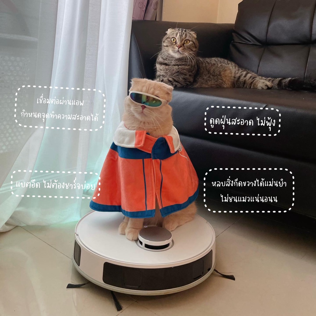 AUTOBOT Storm 4 หุ่นยนต์ดูดฝุ่น แรงดูด 4000Pa ระบบ Lift mop เทคโนโลยี ...