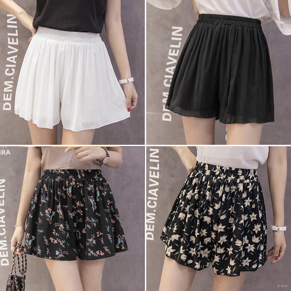 2021 New Summer Hot Shorts Pants Sexy Loose High Waist Elastic Cotton ...