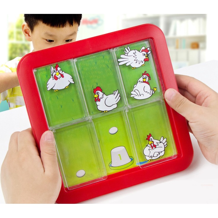 Chicken shuffle smart game บอร์ดเกมช่วยแม่ไก่กกไข่ เกมฝึกไหวพริบ เกมฝึก ...