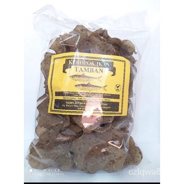 READY STOCKKEROPOK KEPING IKAN TAMBANG ASLI PENGKALAN SETAR BANYAK IKAN ...