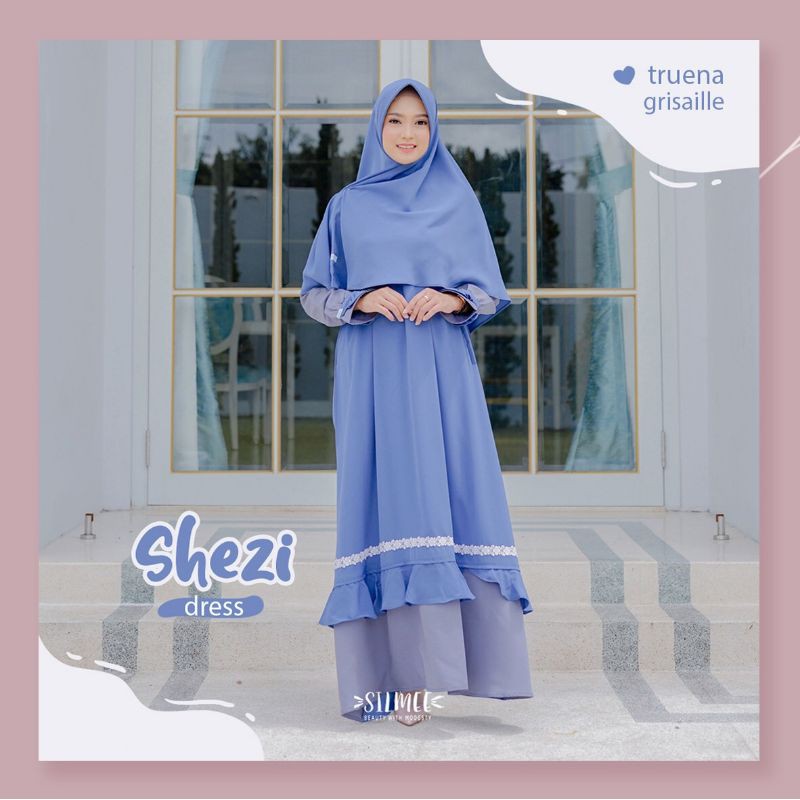 Shezi ชุดเดรส Sheza Shezi คู่รัก silmee Indonesia Eid dress Eid dress ...