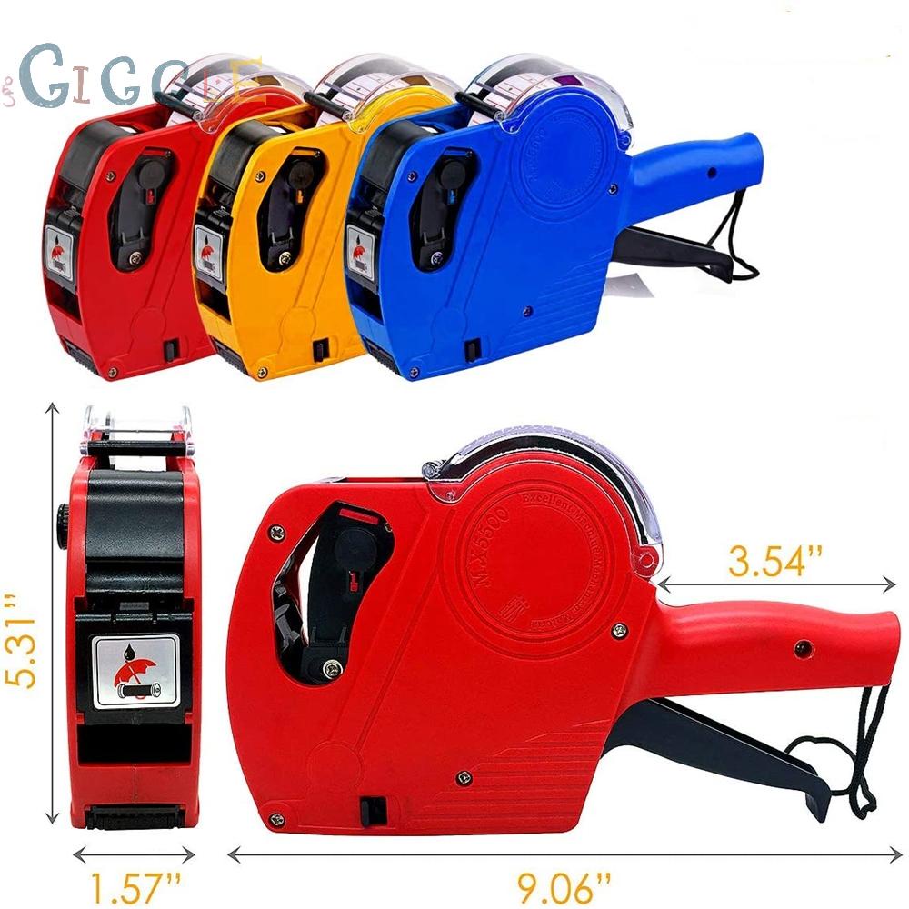READYPrice Tagging Machine BlueYellowRed Clear With 10pcs Label Roll ...