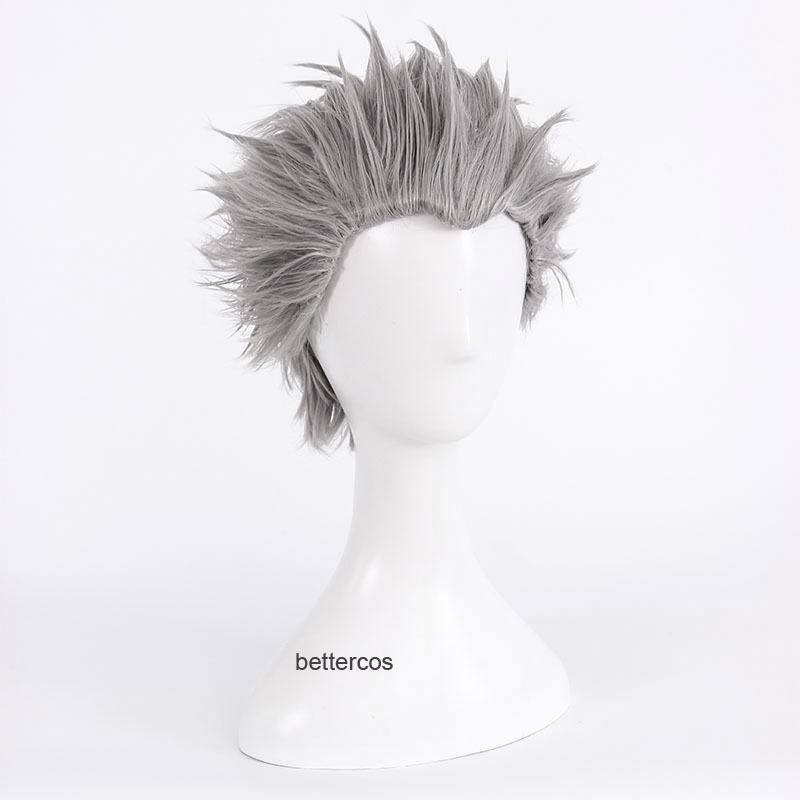 betterprettyDevil May Cry 5 Virgil Cos Wig Gray Sky Big Back Cosplay ...