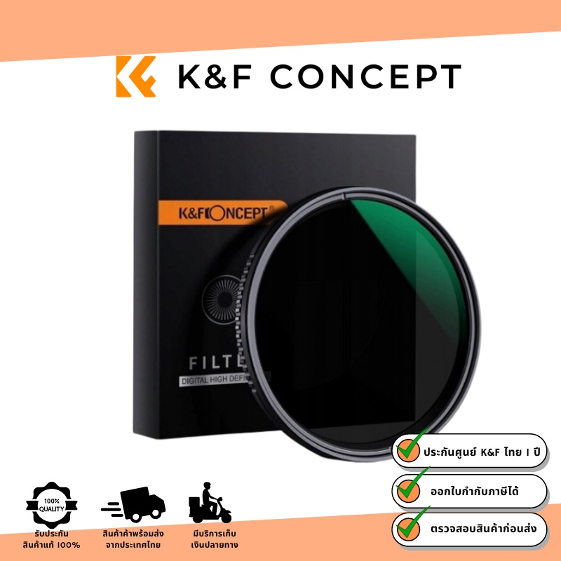 Kampf Concept Nd8-nd2000 Nd Filter For Camera Lense Variable Neutral Density With Multi ...