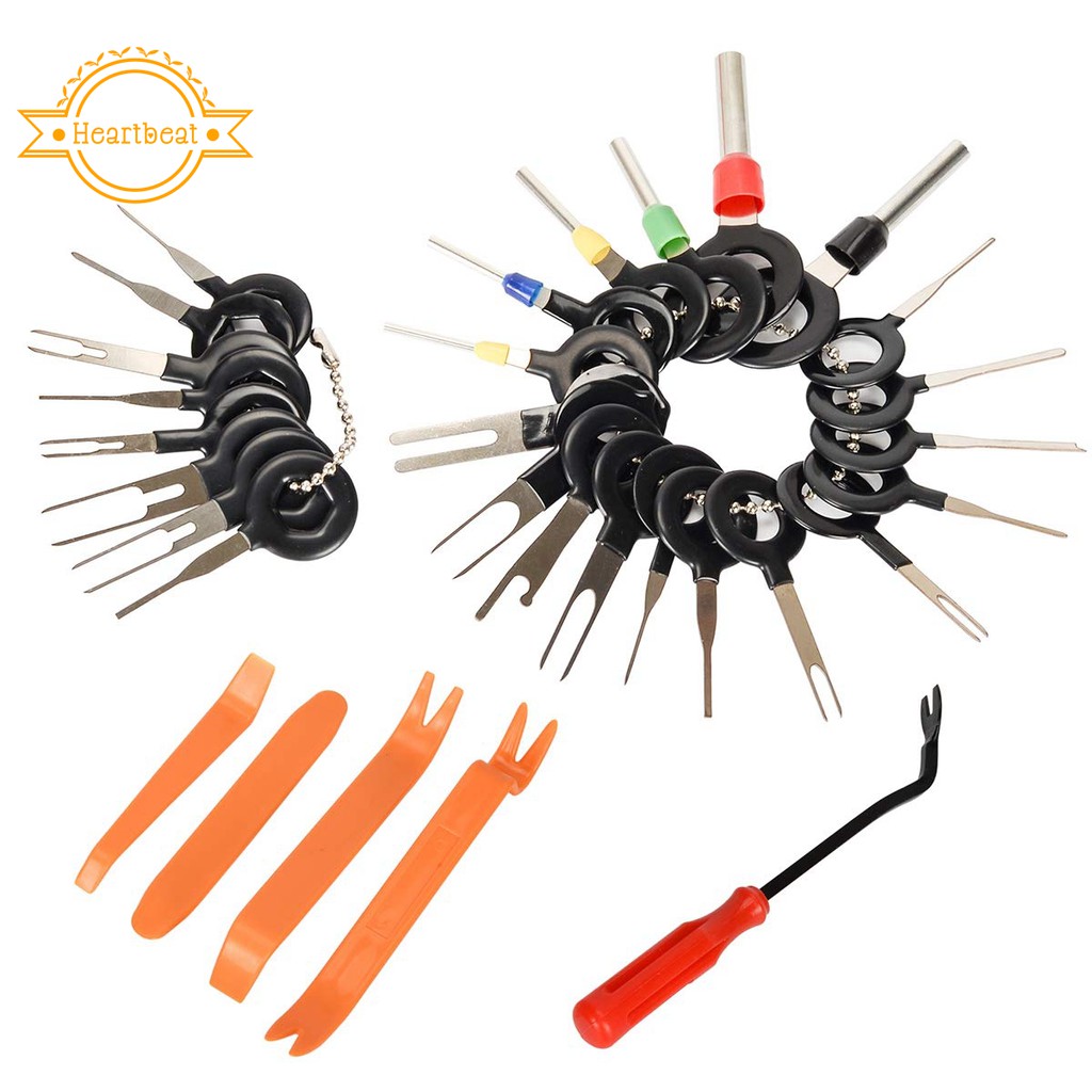 Auto Car Wire Connector End Pin Drawer Trimming Tool Kit 31 Pieces ...