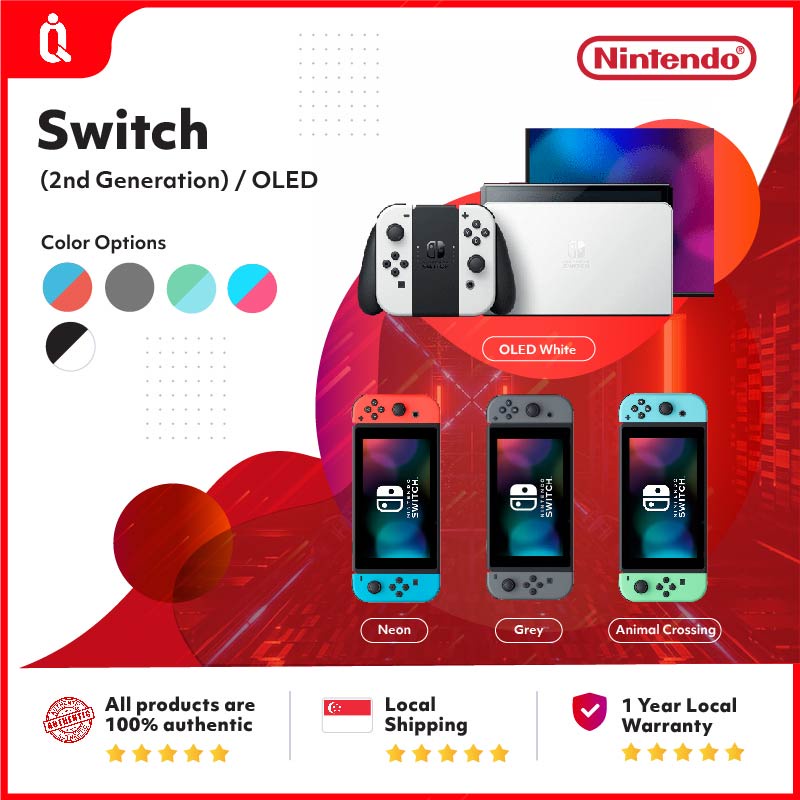 Nintendo Switch 2nd Gen/oled | Shopee Thailand