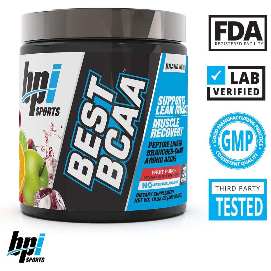 BPI Sports Best BCAA (30Servings) กรดอะมิโน สร้างกล้ามเนื้อ - muscle ...