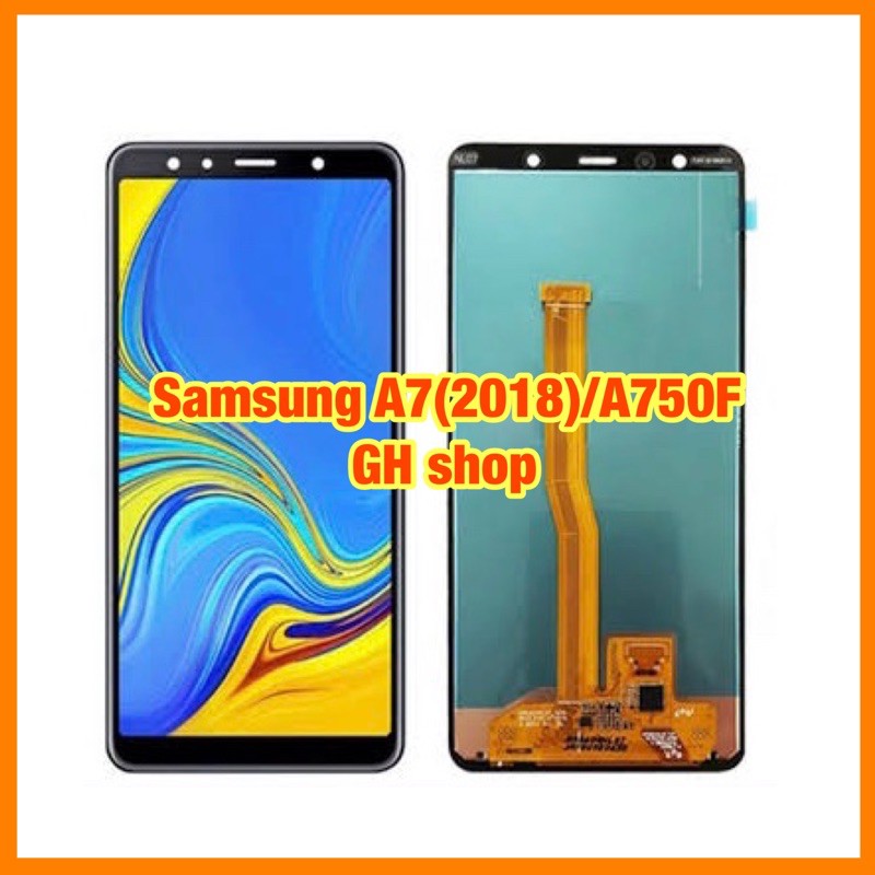 Samsung A7(2018)A750 A750F A718 จอoledแท้ ฟรีฟิล์มกระจกใส่ - ghshop3080 ...