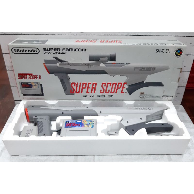 จอยปืนเกม Super Scope ของเครื่อง Super Famicom SFC | Shopee Thailand