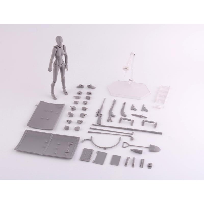 FIGMA ฟิกเกอร์บอดี้ 2.0 Deluxe Edition Skin Tone สีเทา สําหรับผู้ชาย ...