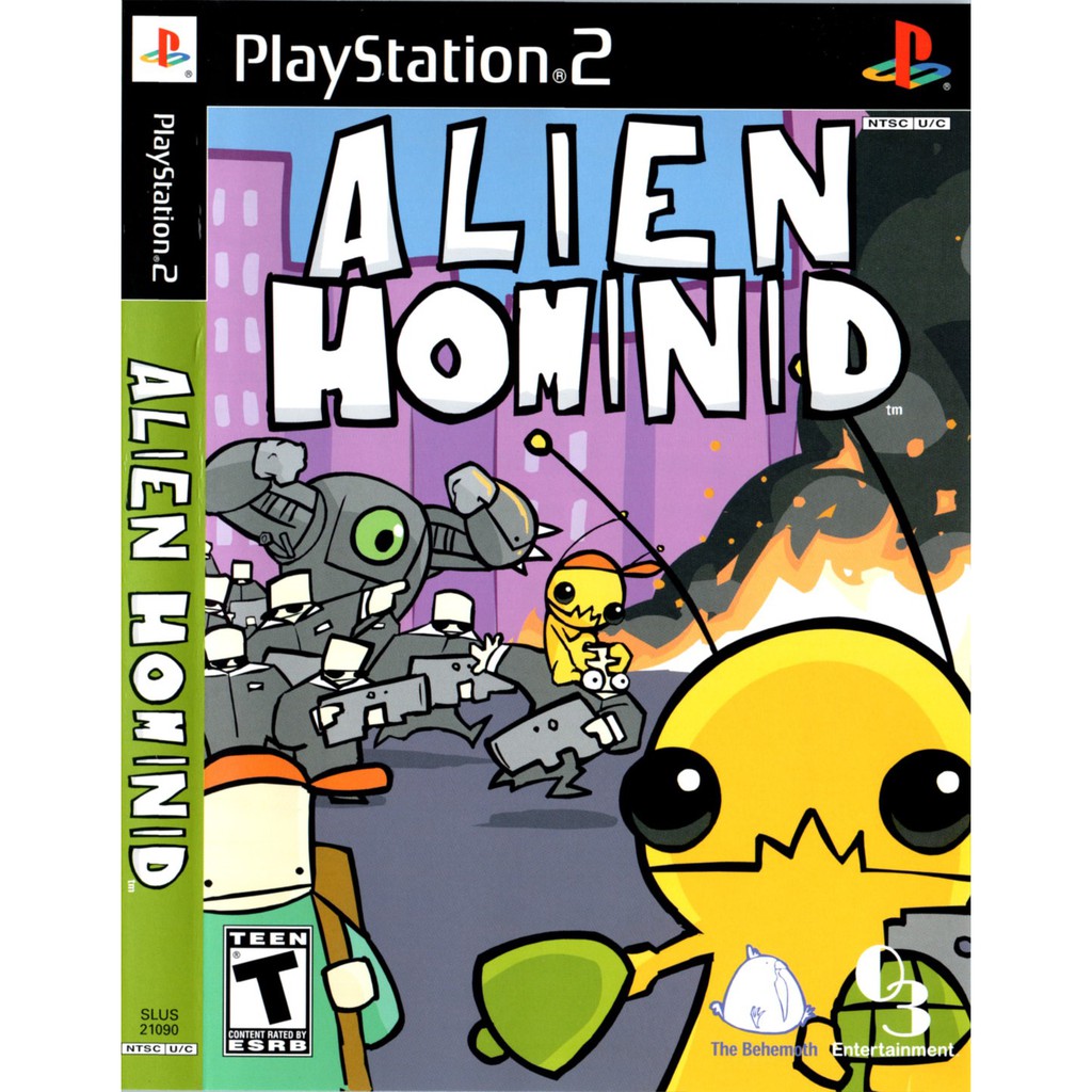 แผ่นเกมส์ Alien Hominid PS2 Playstation2 คุณภาพสูง ราคาถูก | Shopee ...