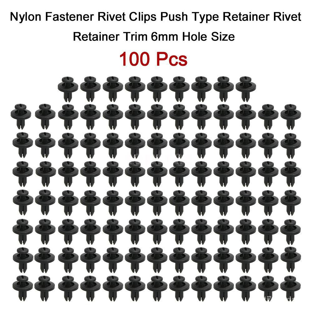 จุด Nylon Fastener Rivet Clips Push Type Retainer Rivet Retainer Trim ...