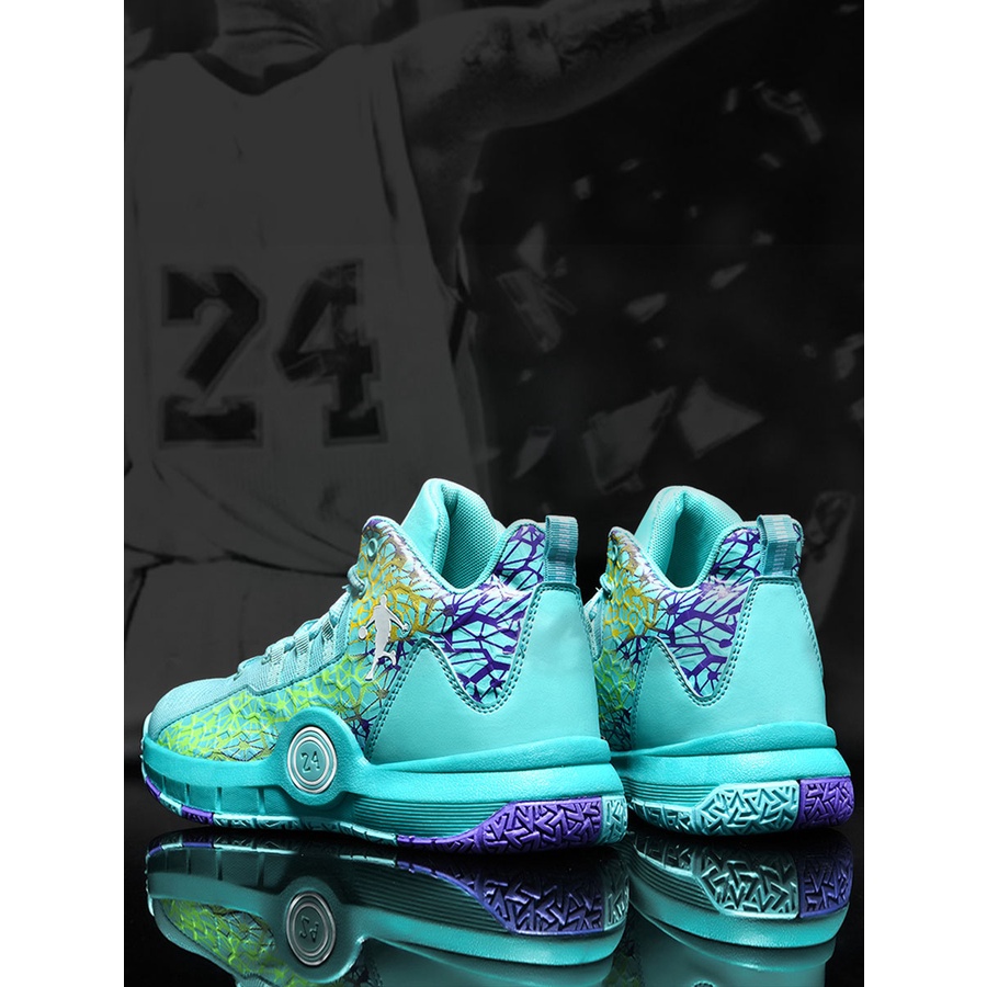 Los Angeles Number 24 Basketball Shoes Breathable Wear-resisting High ...