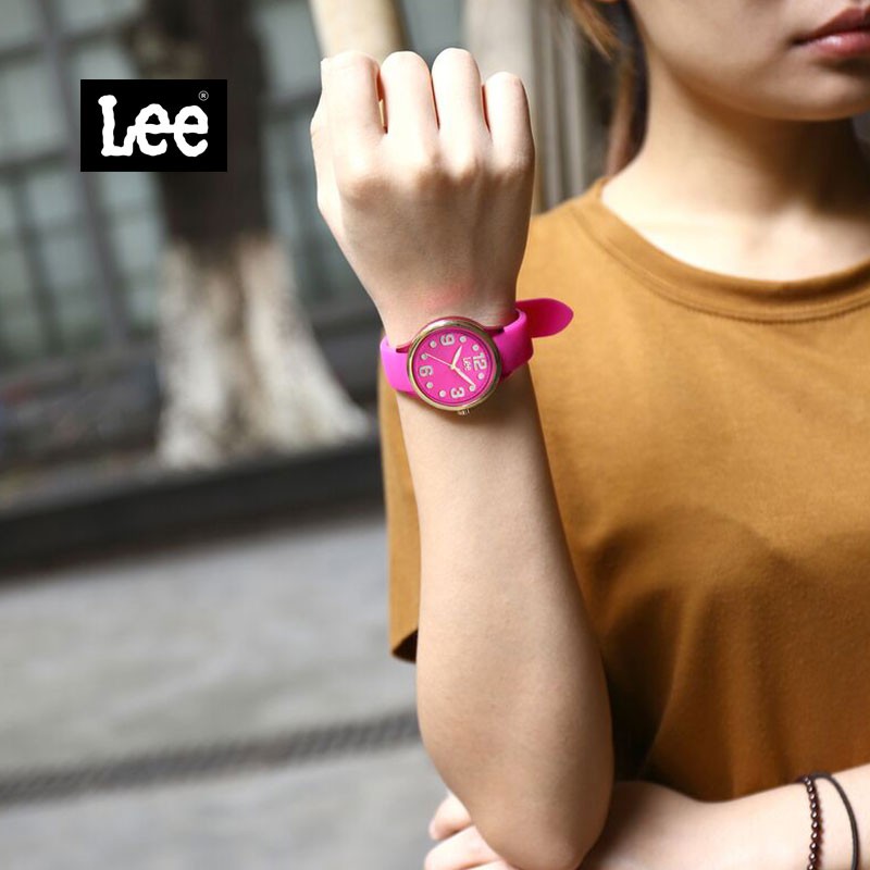 Lee นาฬิกาข้อมือ Metropolitan LEF-F27Q4P4-4G แบรนด์แท้ USA สายซิลิโคนสี ...