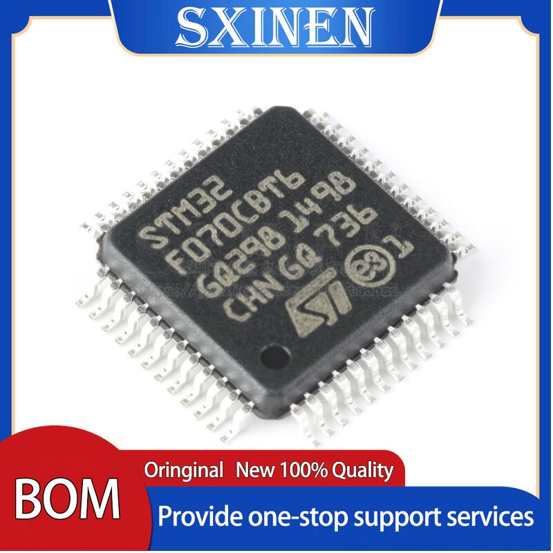 ไมโครคอนโทรลเลอร์ STM32F070CBT6 LQFP-48 ARM Cortex-M0 32-bit 2 ชิ้น -MCU - 0755zxh.th - ThaiPick