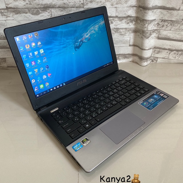 Asus K45V core i5 gen 3 การ์ดจอแยก NVIDIA 2 GB โน๊ตบุ๊คมือสอง สภาพดี ...