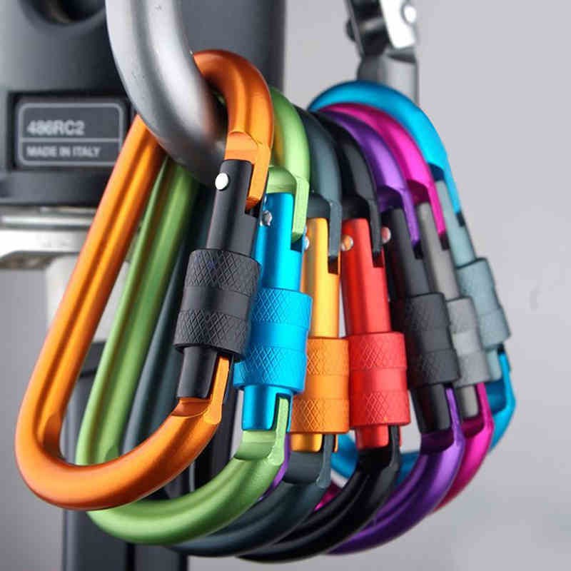 มีดปีนเขา5cs Carabiner Travel Kit Caming Equiment Alloy Aluminum ...