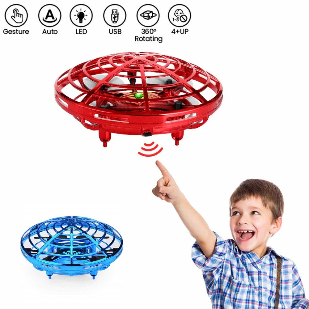 4D RC Mini Drones 360 Rotating Smart Mini UFO Drone for Kids Flying ...