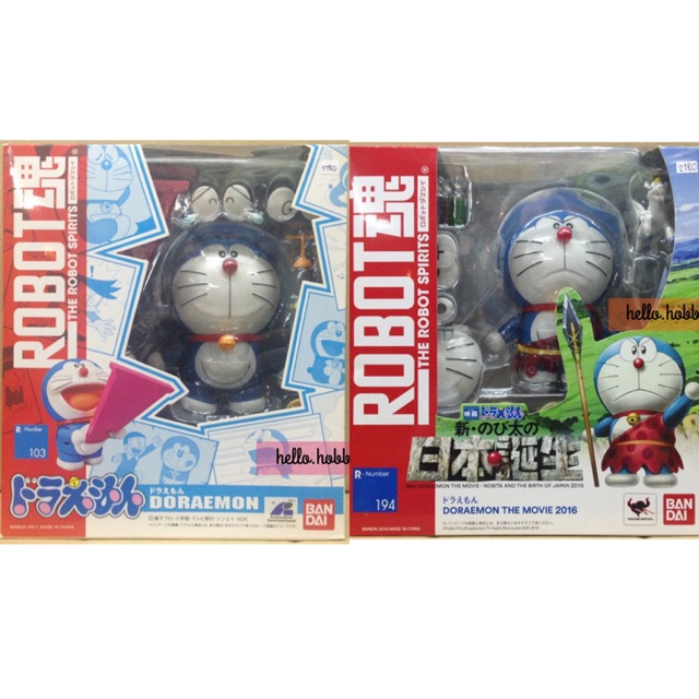 ฟิกเกอร์ Doraemon - Robot Spirits 103 Doraemon / Robot Spirits 194 ...