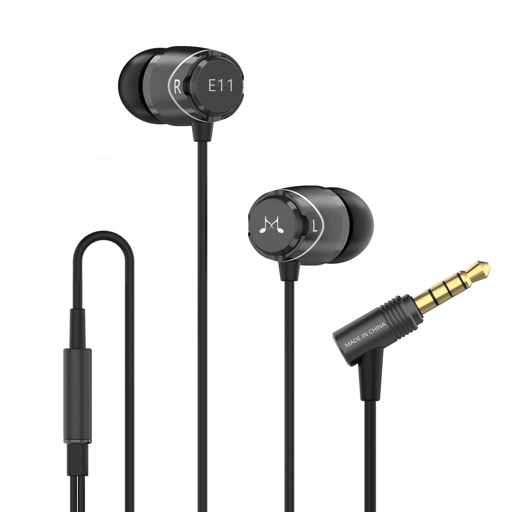 Soundmagic E11 หูฟังอินเอียร์ แบบมีสาย ไม่มีไมโครโฟน HiFi ตัดเสียงรบกวน ...
