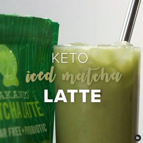 พร้อมส่ง มัทฉะลาเต้ Keto Friendly Lakanto Matcha Latte Drink Mix 284 ...