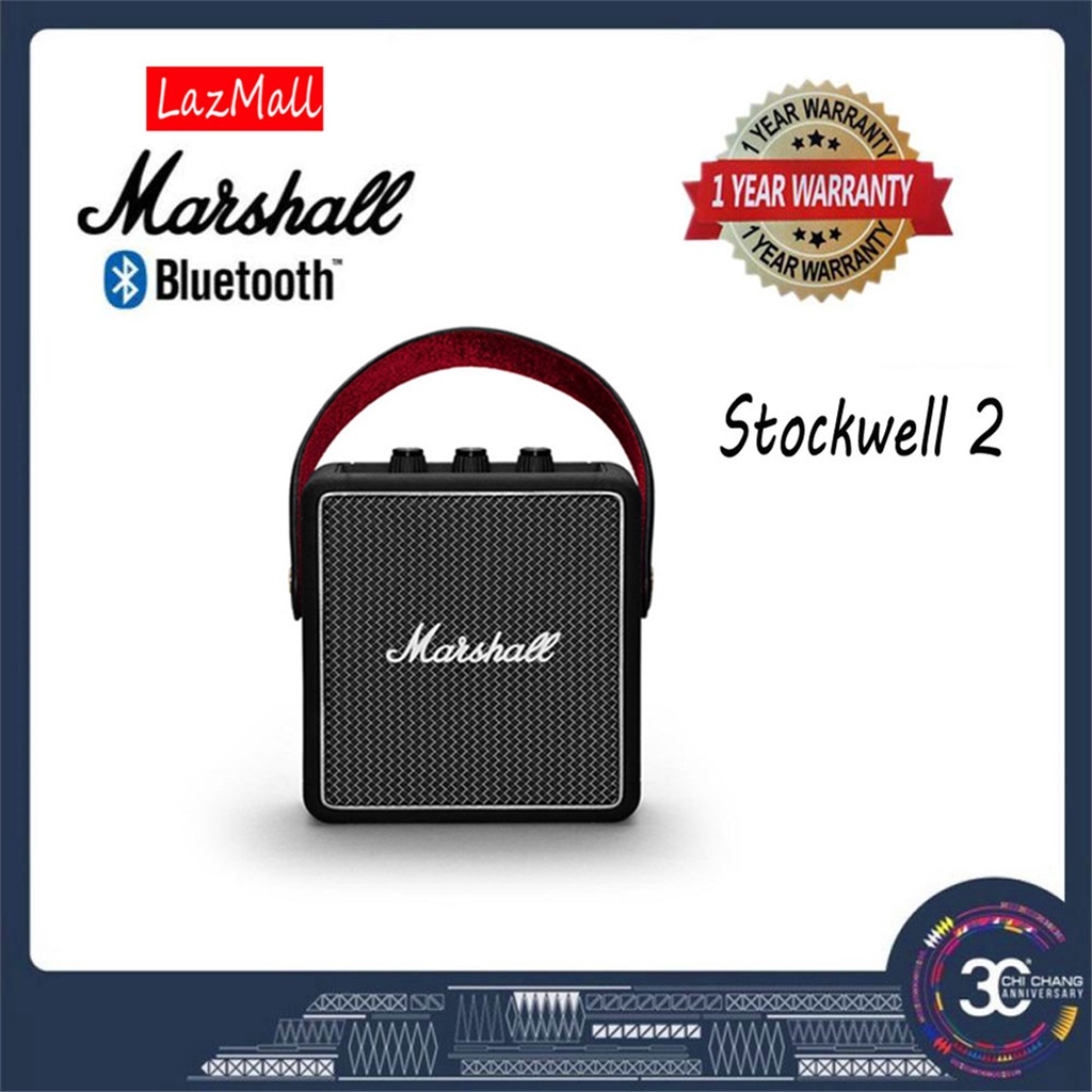 Marshall ลำโพงบลูทูธ - Marshall Stockwell IIBlack in original box ...