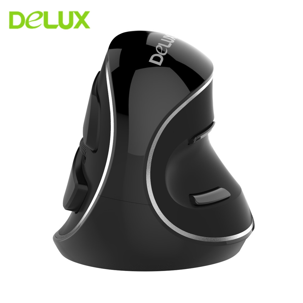 Delux M 618 Plus เมาส์เล่นเกม แบบไร้สาย 6 ปุ่ม สําหรับแล็ปท็อป ...