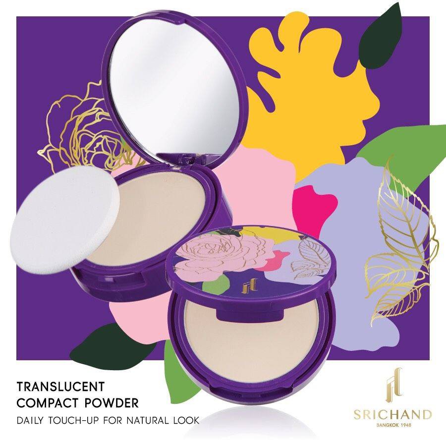 Srichand translucent compact powder ศรีจันทร์ แป้งพัส โปร่งแสง 9 g ...
