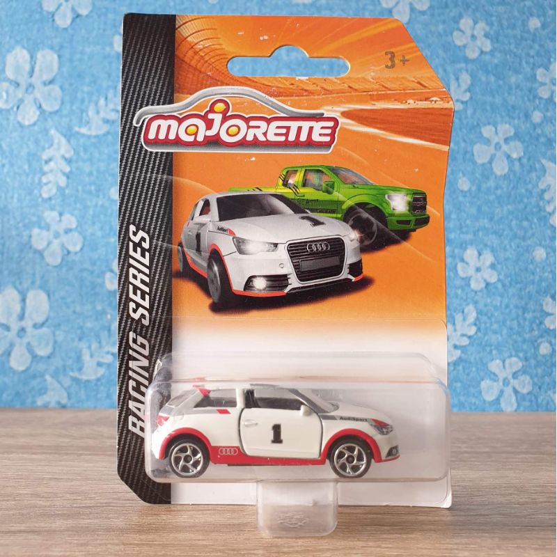 โมเดลรถเหล็ก Majorette AUDI A1 _ RACING SERIES #White เปิดประตูรถได้ รถ ...