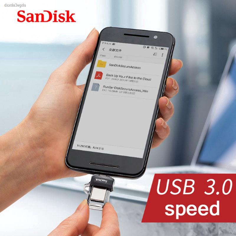 Ultra 128GB Dual Drive OTG USB Flash Drive USB m3.0 CLEAR 32GB 64GB ...