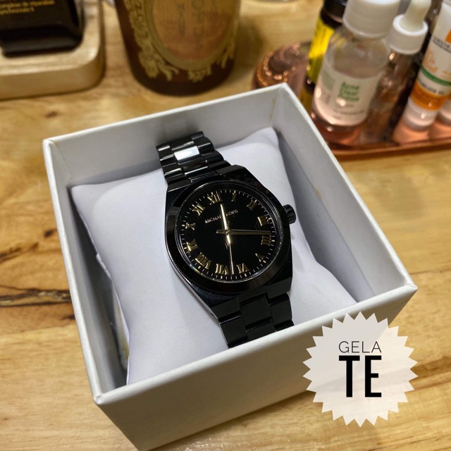 ผ่อน0%~แท้100%???? นาฬิกาข้อมือ สายหนัง Michael Kors Sutter MK8722 ...