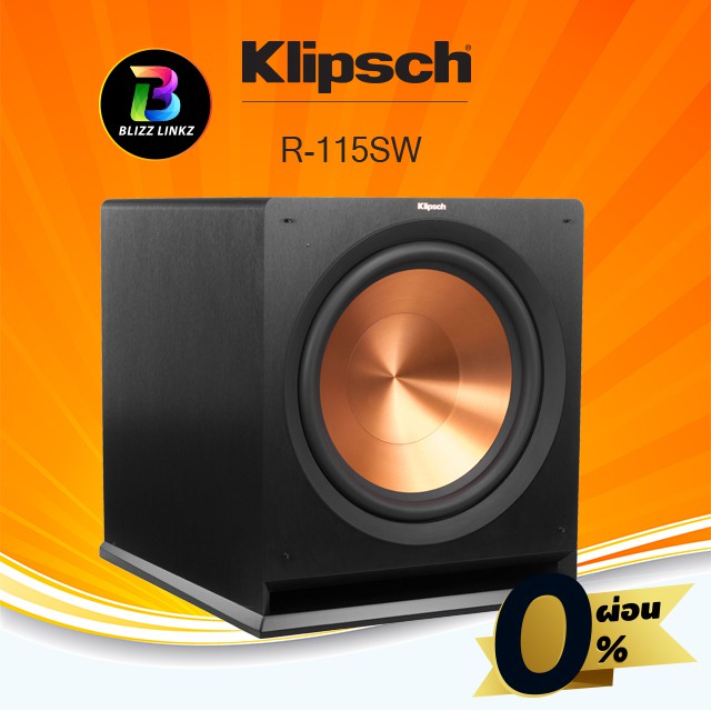 Klipsch Subwoofer รุ่น SPL100 Black - hdhifi - ThaiPick