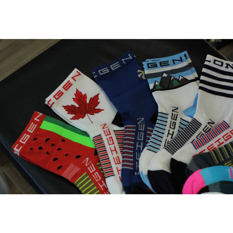 Steigen Size5-12 12(ความยาวเหนือตาตุ่ม) ถุงเท้าวิ่ง ถุงเท้าออกกำลังกาย ...