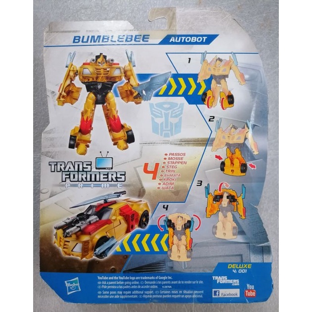 Transformers Prime Beast Hunter s (Bumber bee) - actiontoys - ThaiPick