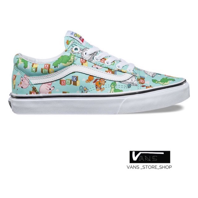 Vans Old Skool Toy Story Andy Sneakers สินค้ามีลิขสิทธิ์แท้ Shopee