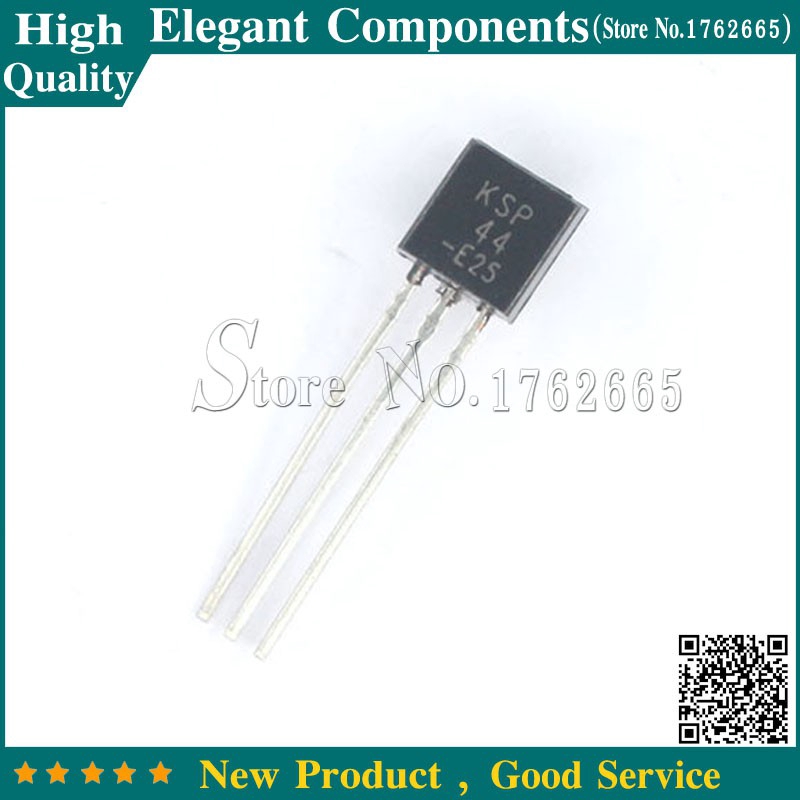 50PCS Triode KSP44 A44 0.3A 400V TO-92 NPN Triode Transistor Free ...