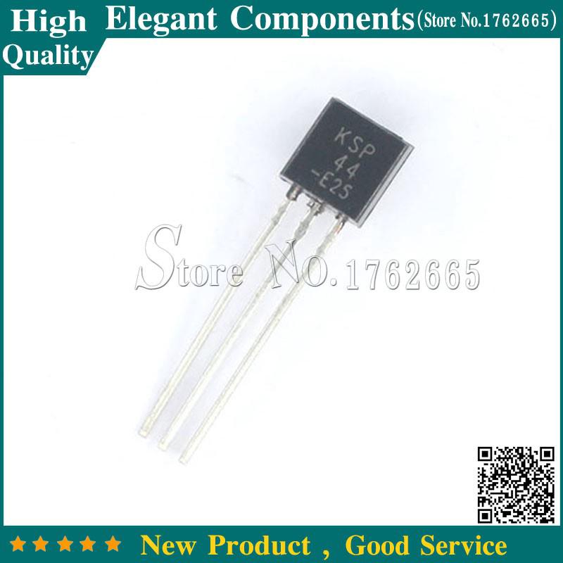 50PCS Triode KSP44 A44 0.3A 400V TO-92 NPN Triode Transistor Free ...