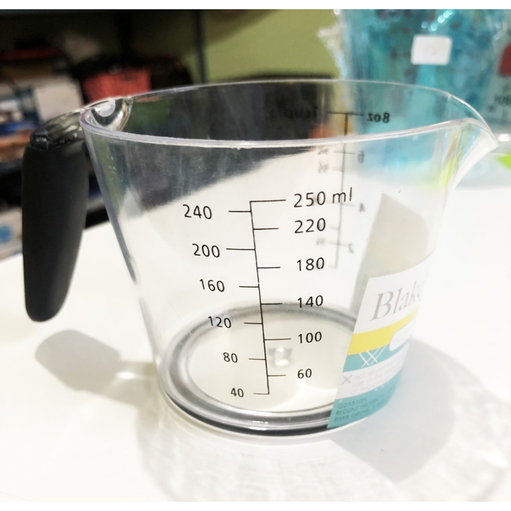 ถ้วยตวง ถ้วยพลาสติก 250ml 1CUP 8 oz MEASURING CUP แก้วตวงถ้วยตวงของเหลว ถ้วยตวงแป้ง ถ้วยตวงของ ...