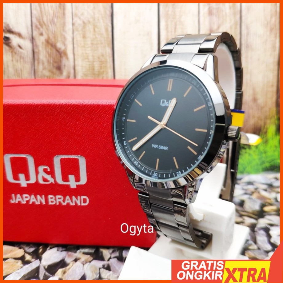 Q Q Qq นาฬิกาข้อมือสายโซ่สีดําสําหรับผู้ชาย Qb80J412Y (O3890) - w22aq8g4tq.th - ThaiPick