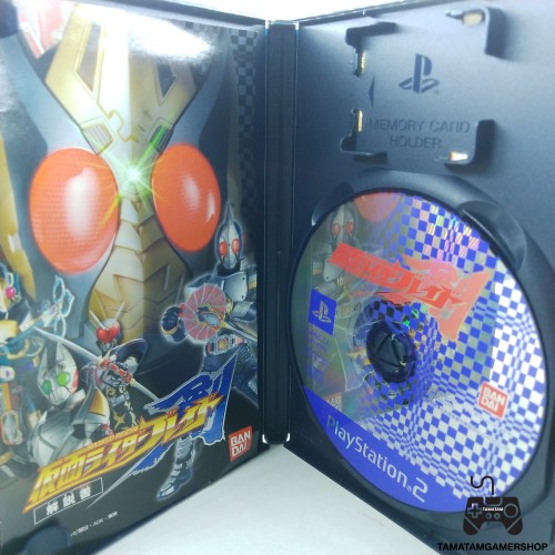 แผ่นเกมแท้ps2 Kamen Rider Blade ps2 แผ่นหายากมากๆ สภาพสะสม มาสไรเดอร์เบ ...