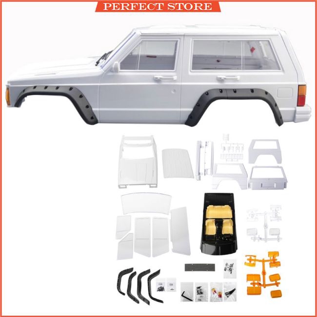 Hard Plastic Wheelbase Cherokee Body Car Shell 1/10 RC Crawler Axial ...