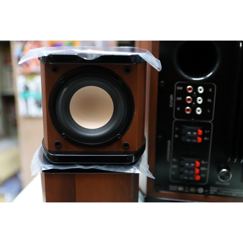 ลำโพง 5.1 Swans HIVI M20-5.1MKII มีแอมป์ในตัว สภาพดีมาก มีกล่อง คู่มือ ...