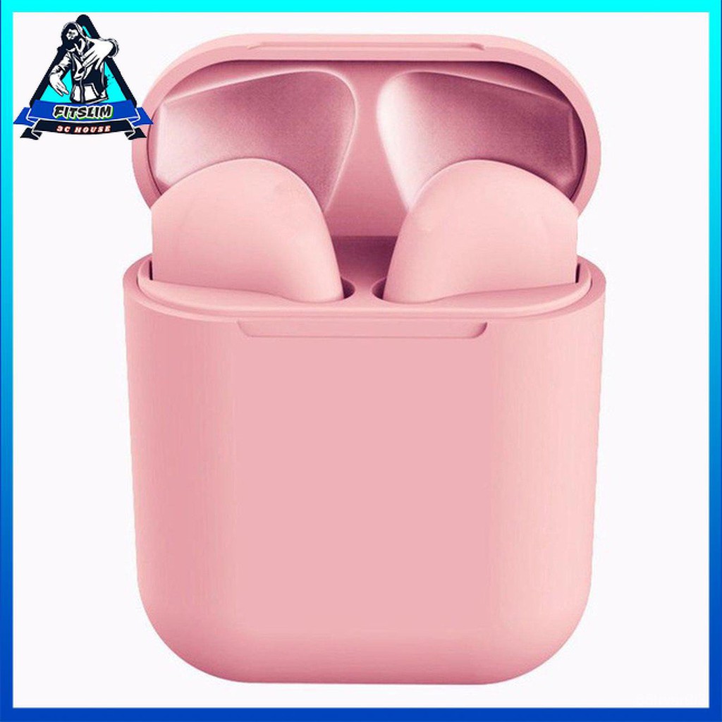 jTYh Fone Intra-Auricular Sem Fio Bluetooth i12 Tws Inpods Airpods ...