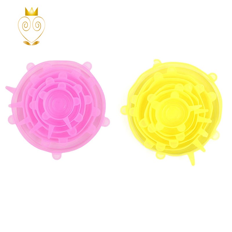 12-Piece Multi-Functional Stretchable Plastic Wrap Transparent Cover ...