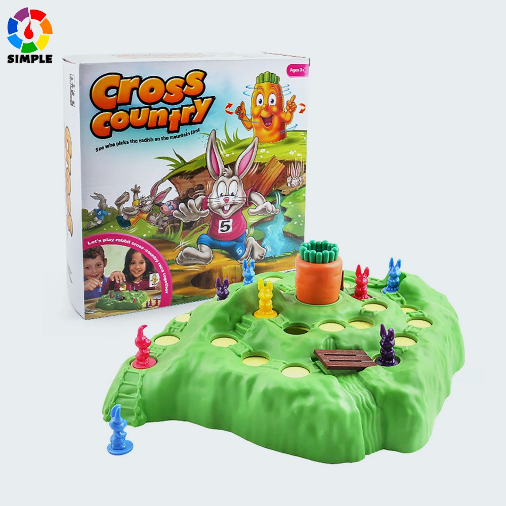 Rabbit Cross Country Competition Children's Puzzle Game Parenting ...