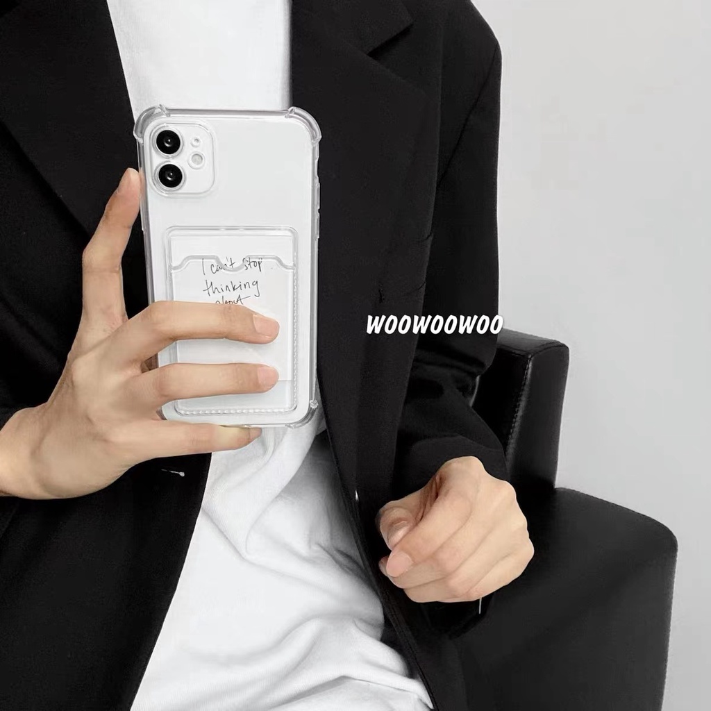 เคสใสกันกระแทก ใส่บัตร Csae i13 i13pro i13promax i12promax i12 i12pro ...